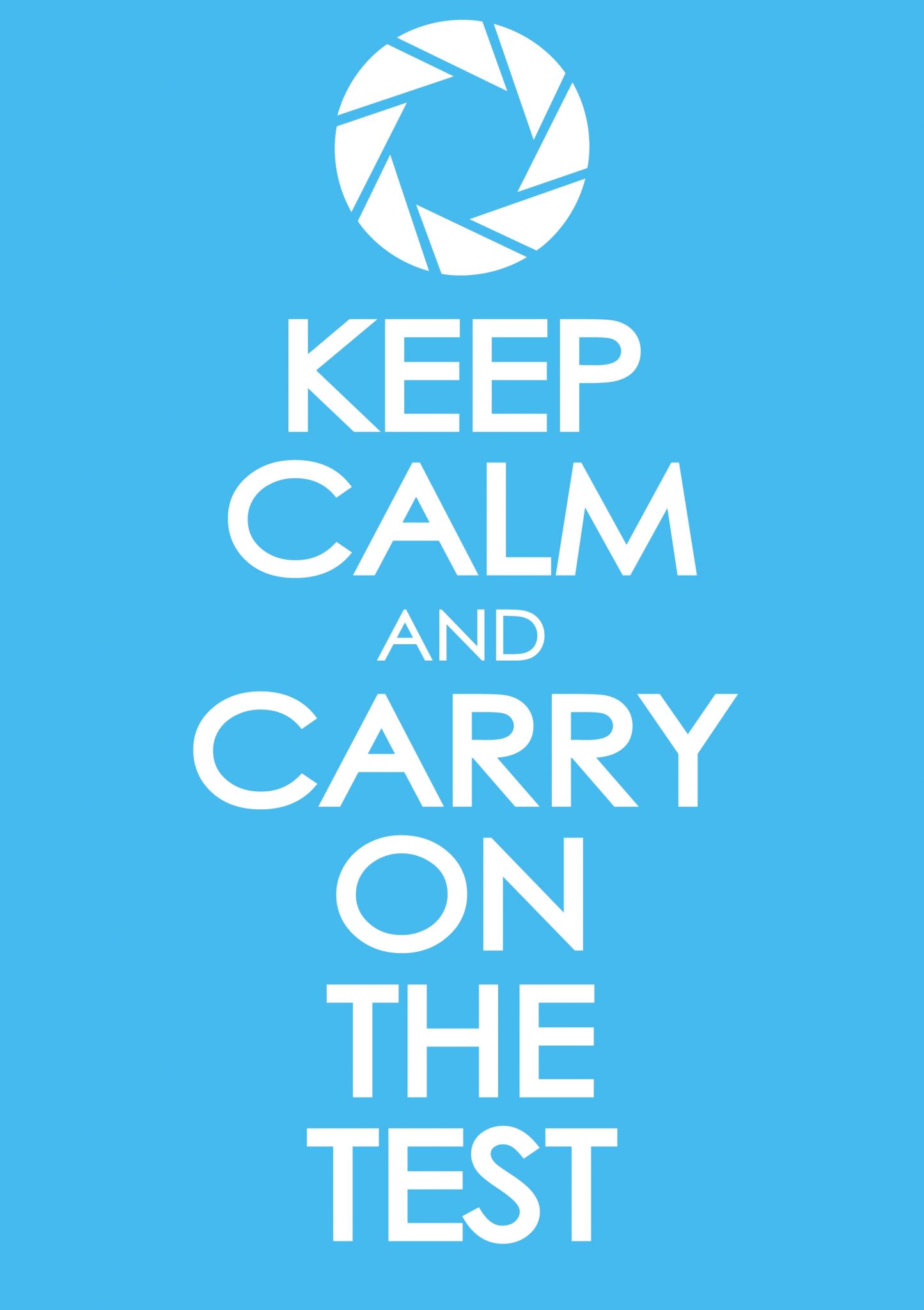 portal_test_chamber_poster | Musikhaus Spandau